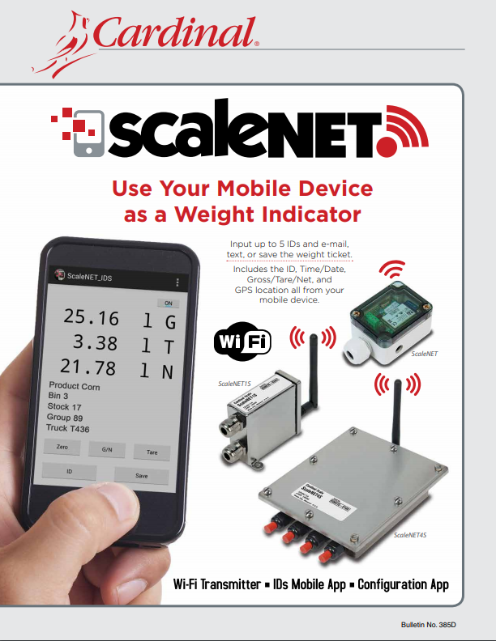 Cardinal Weighing Colombia | App´s Software para pesaje industrial